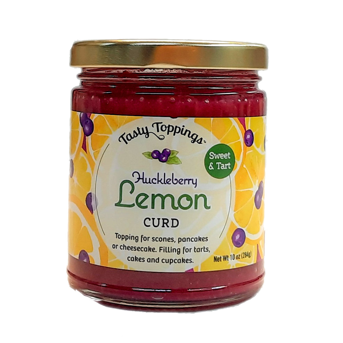 Huckleberry Lemon Curd 10oz Jar – Handmade Idaho