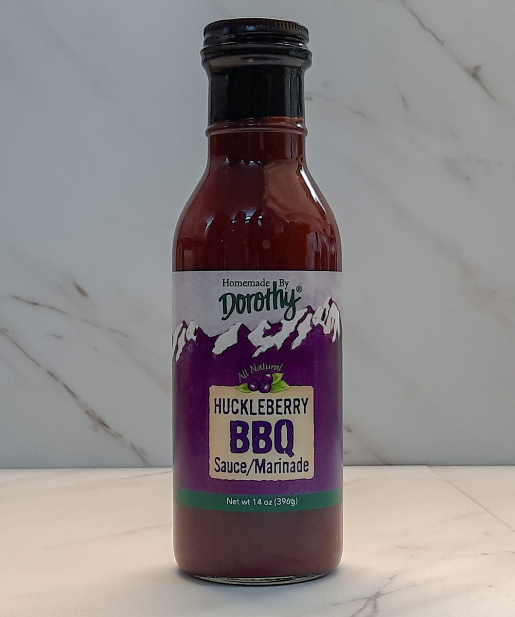 Huckleberry BBQ Marinade 14oz – Handmade Idaho