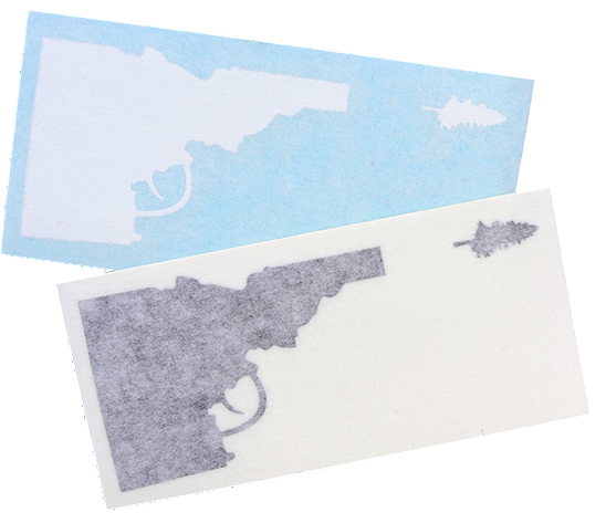 Banana Ink Idaho Tree Gun Sticker – Handmade Idaho